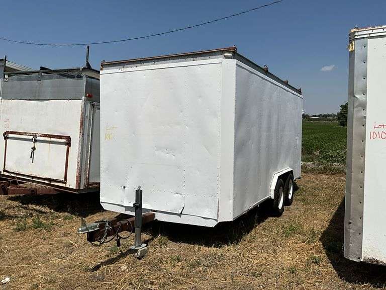 16’ Enclosed Trailer - Kraupie's Real Estate & Auctioneers