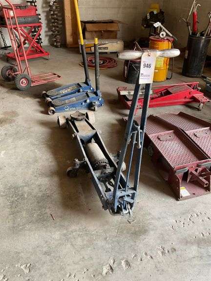 Older Heavy Duty Axle Jack, works good - Kraupie's Real Estate ...