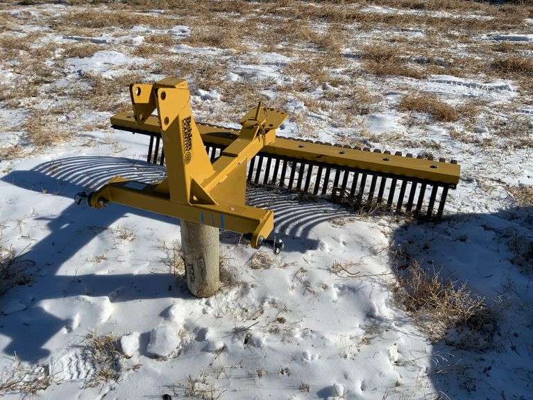 Behlen 6' Rock Rake - Nice! - Kraupie's Real Estate & Auctioneers
