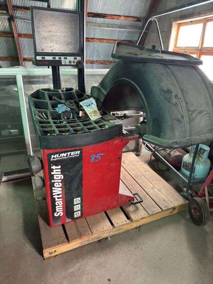 Hunter Smart Weight Tire Balancer, Mdl. SW00 - Kraupie's Real Estate ...