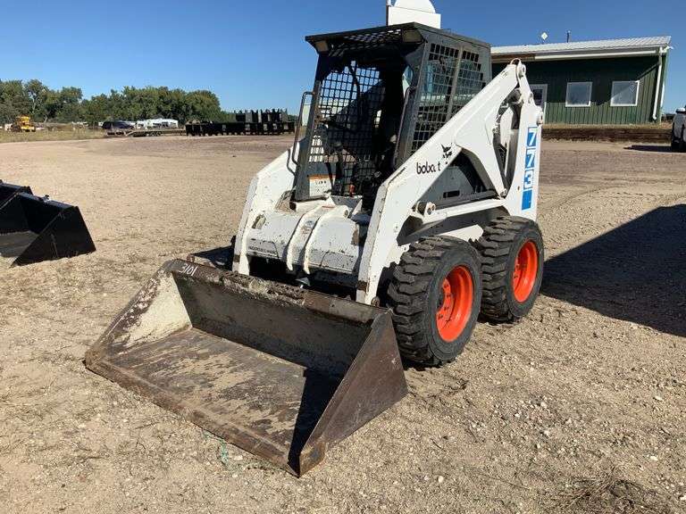 Bobcat 773 Skid Loader With Bucket, 1,925 Hours - Kraupie's Real Estate ...