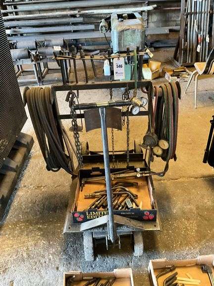 Nice Rolling Torch Cart with Smith Torch - Kraupie's Real Estate ...
