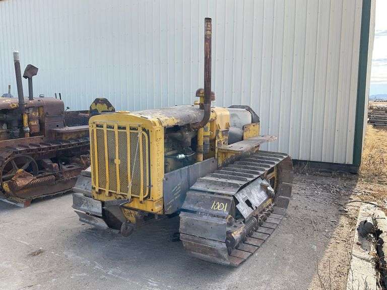 Caterpillar 22 Dozer, Runs Good - Kraupie's Real Estate & Auctioneers