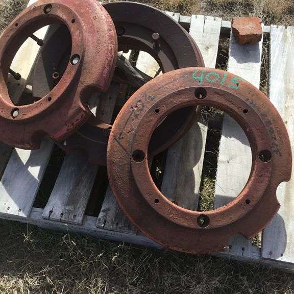 Small International Rear Wheel Weights, Approx 150# - Kraupie's Real ...