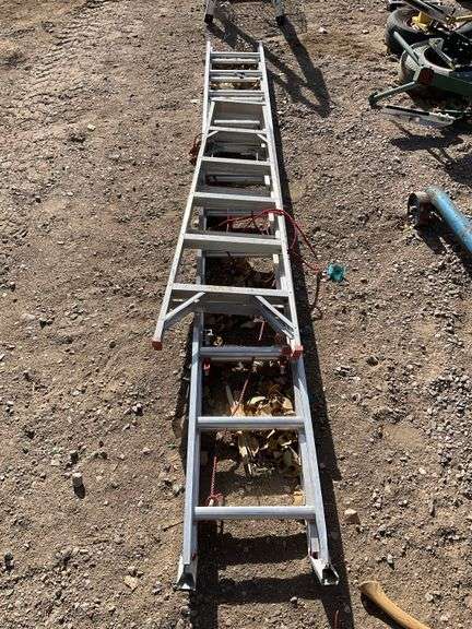 6’ Aluminum Step Ladder and Werner 24’ Aluminum Ext. Ladder - Kraupie's ...