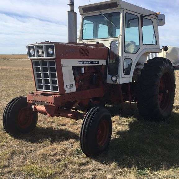 International 1466 Tractor, 5,596 hrs. Shown, Runs - Kraupie's Real ...