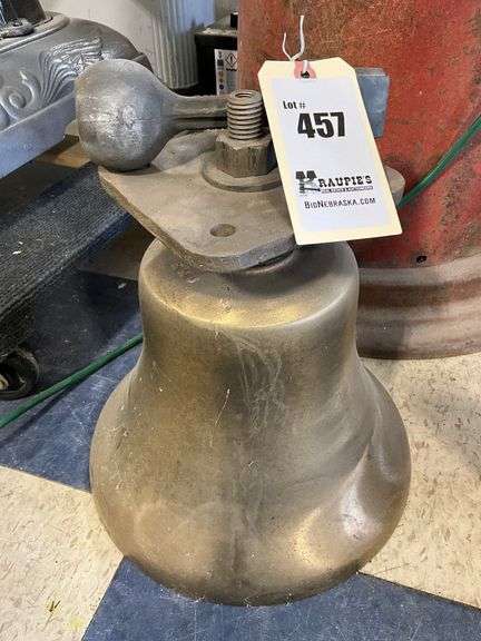 Heavy Brass Bell, Salem 500, 12" diameter - Kraupie's Real Estate ...