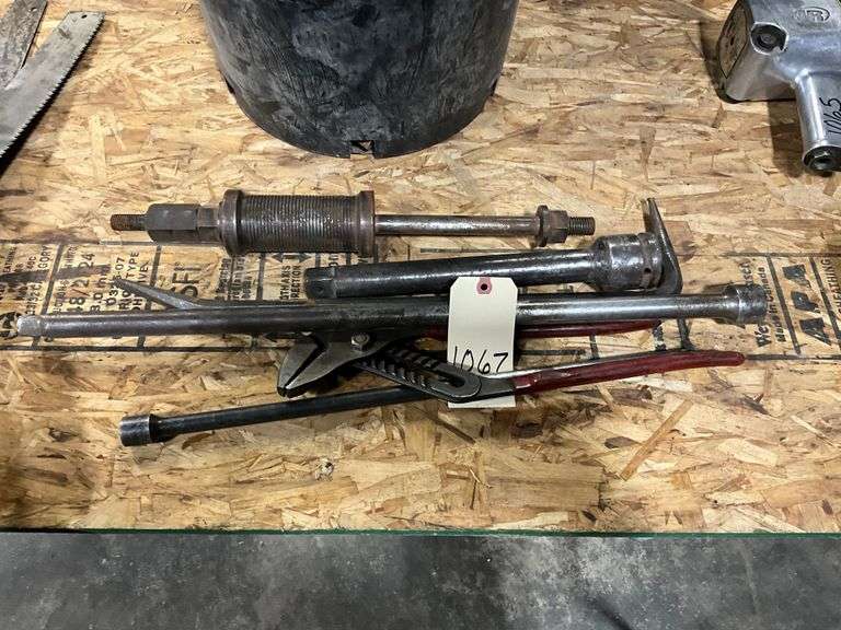 Slide Hammer, Socket Extensions and Channel Lock Plierso - Kraupie's ...