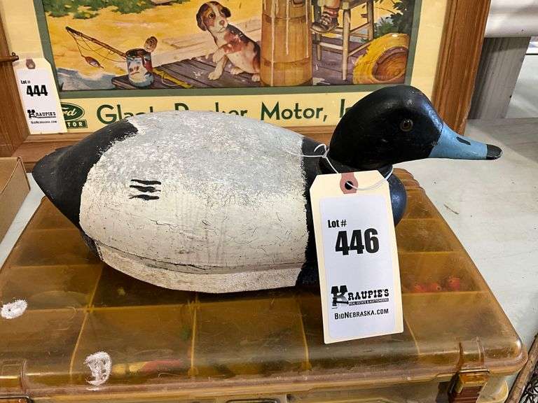 Wood Duck Decoy - Kraupie's Real Estate & Auctioneers