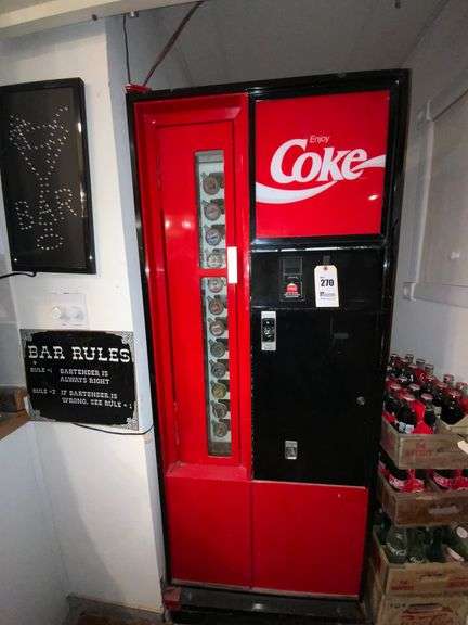 Vintage Coca-Cola Pop Machine, Holds Bottles - Kraupie's Real Estate ...