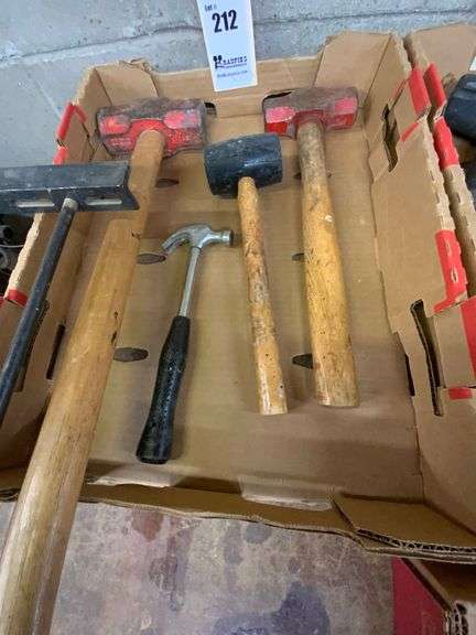 2 Nice Shop Hammers, Rubber Mallet & Small Claw Hammer - Kraupie's Real ...