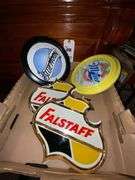 Miller Clock , Blue Moon Clock, Falstaff Signs - Kraupie's Real Estate ...