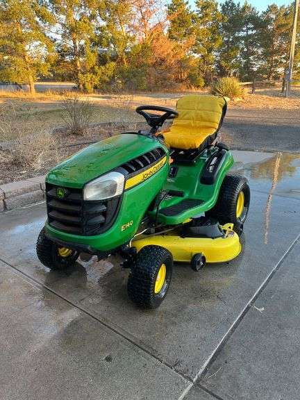 John Deere 48" E140 Mower - Kraupie's Real Estate & Auctioneers