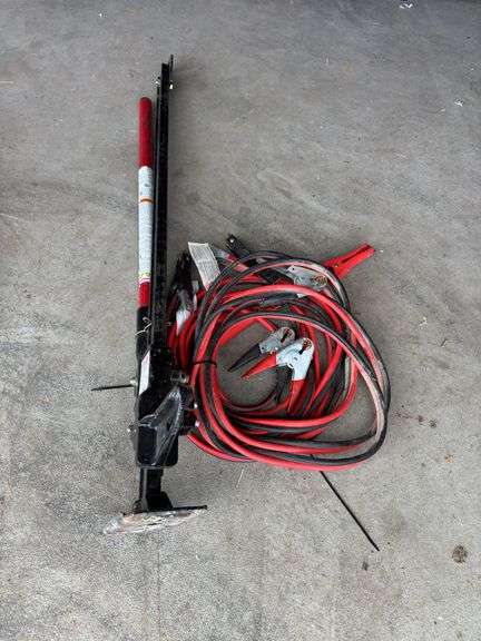 2 pair of jumper cables and handy man jack - Kraupie's Real Estate ...