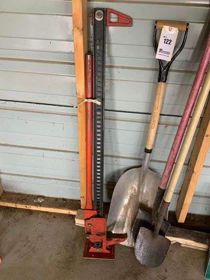 2 Nice Spades, Aluminum Scoop, Handyman Jack - Kraupie's Real Estate ...