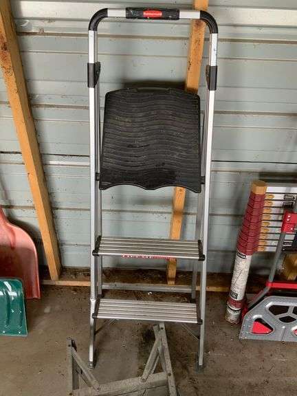 Rubbermaid Step Stool, Plastic Step Stool, Small Aluminum Ladder ...