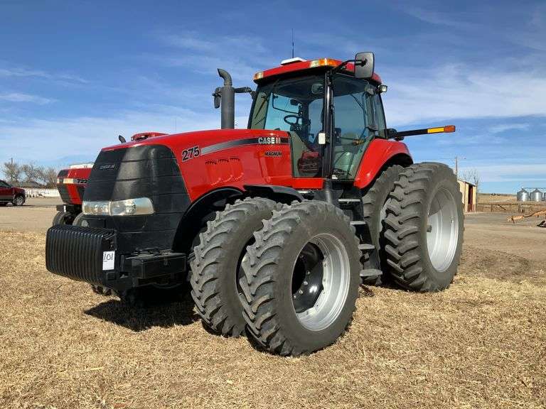 2007 Case IH 275 Magnum Tractor - Kraupie's Real Estate & Auctioneers