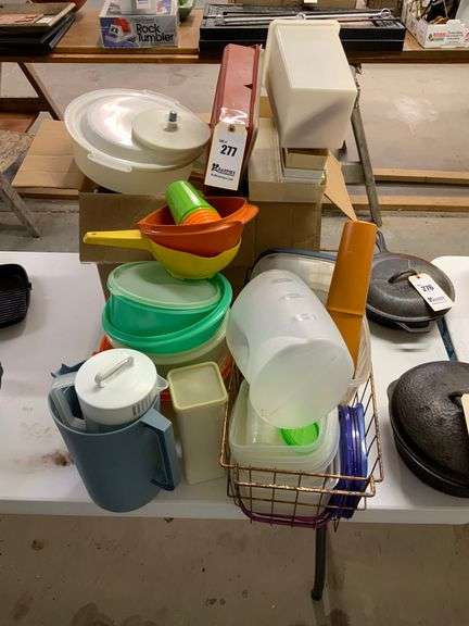 Large Assortment of Tupperware - Kraupie's Real Estate & Auctioneers