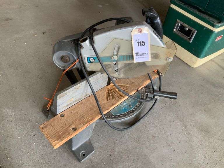 Dewalt 10" Power Miter Box - Kraupie's Real Estate & Auctioneers