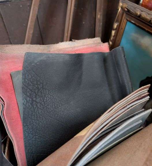 Leather Samples - Kraupie's Real Estate & Auctioneers