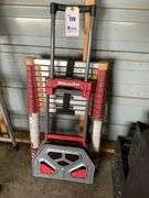 Milwaukee Rolling Cart, Extendable Ladder. - Kraupie's Real Estate ...