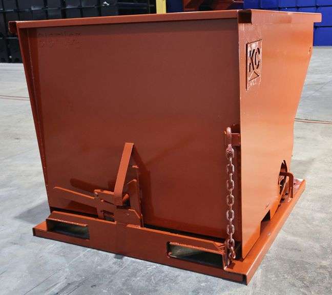 2 Yard Self Dumping Hopper - Kraupie's Real Estate & Auctioneers