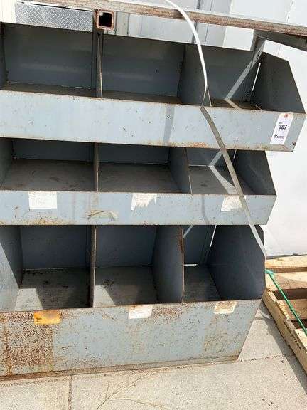 Heavy Metal Organizer Bins, Roll of Metal Ceiling Insulation, Security ...