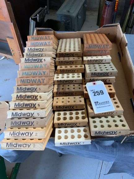 34+/- Wooden Reloading Trays, Assorted - Kraupie's Real Estate ...