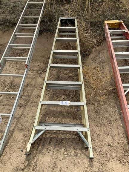 Davidson 8' Fiberglass Step Ladder - Kraupie's Real Estate & Auctioneers