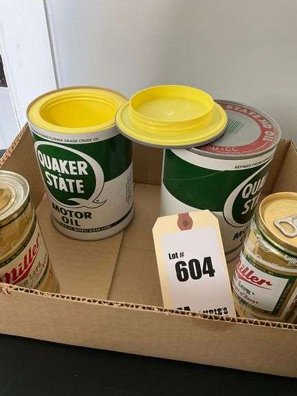 Secret Storage Containers, 2 Beer cans, 2 Oil Cans & Beer Can Lighter ...