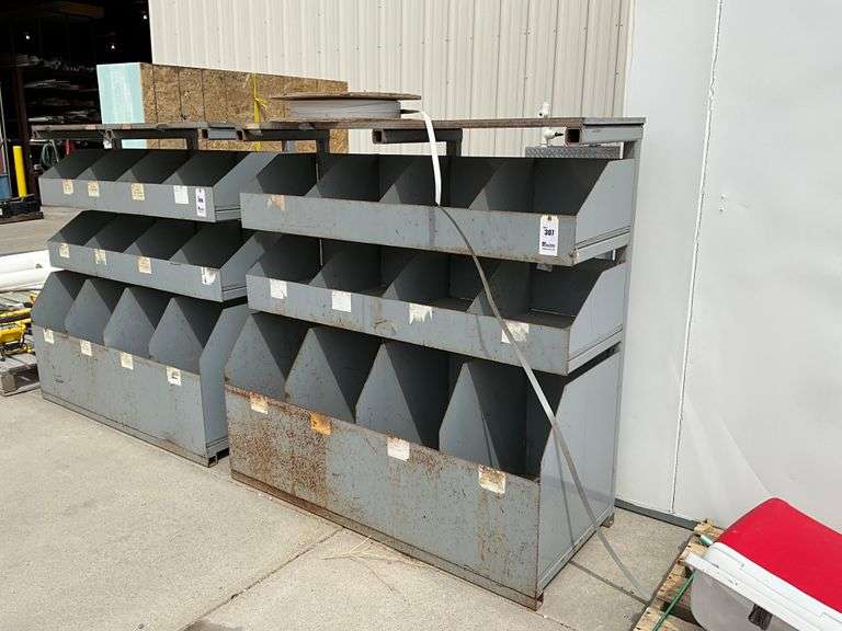 Heavy Metal Organizer Bins, Roll of Metal Ceiling Insulation, Security ...
