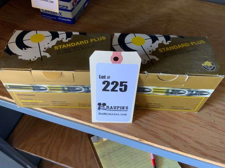 800 Rounds Standard Plus .22 Long Rifle Shells - Kraupie's Real Estate ...