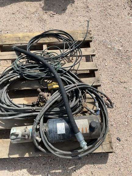 Electric Over Hyd. Power Pack with Remote, Control Valve & Hoses ...