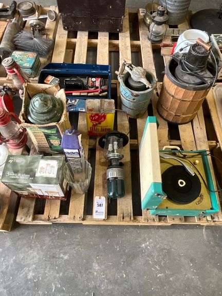 Coleman Lantern, 2 Ice Cream Makers, Glo-Lite Fuel, Hardware & More ...