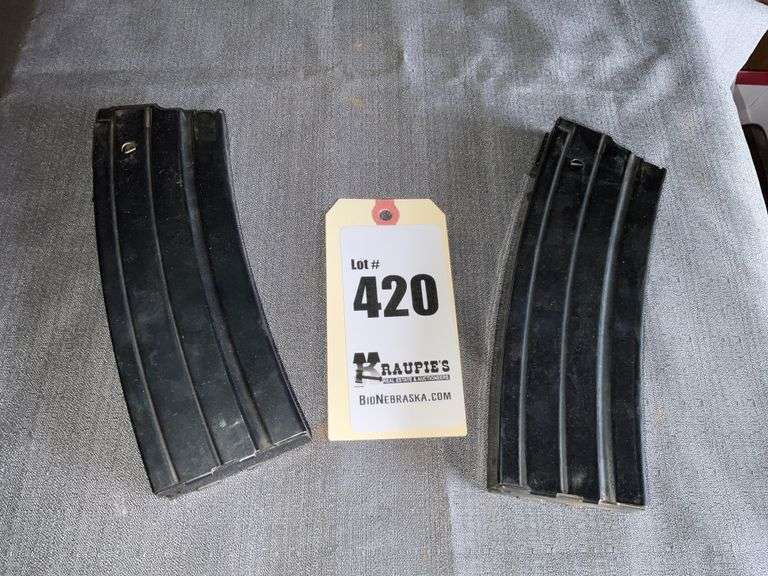 2 Ruger Mini - 14 Clips - Kraupie's Real Estate & Auctioneers