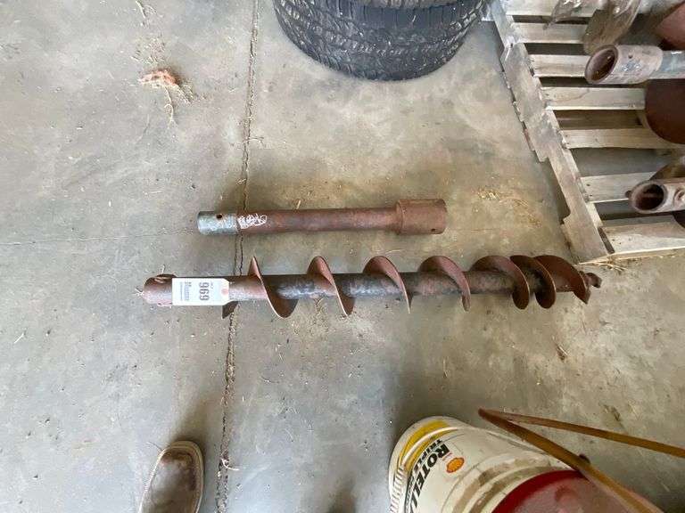 PTO Auger Bit Extension, and - Kraupie's Real Estate & Auctioneers