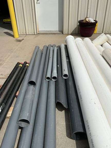 Misc. Grey Conduit - 2", 3", 4", & 6" - Kraupie's Real Estate & Auctioneers