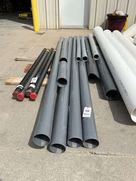 Misc. Grey Conduit - 2", 3", 4", & 6" - Kraupie's Real Estate & Auctioneers