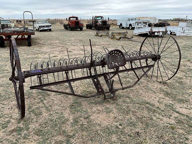 Antique John Deere Dump Rake - Kraupie's Real Estate & Auctioneers