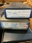5 Empty S & W Pistol Boxes - Kraupie's Real Estate & Auctioneers