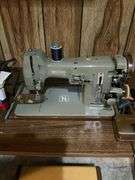 Necchi Portable Sewing Machine with Table - Kraupie's Real Estate ...