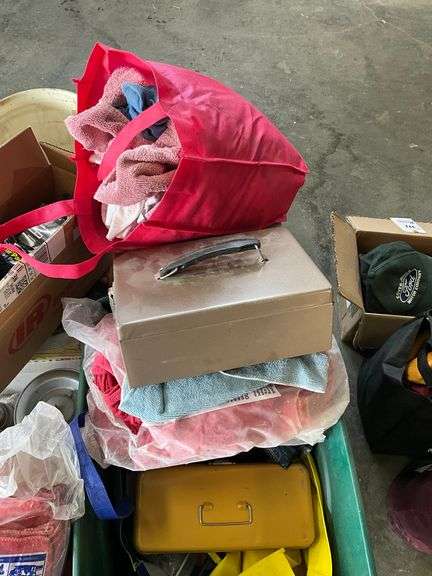 Large Group Shop Rags and Gloves - Kraupie's Real Estate & Auctioneers