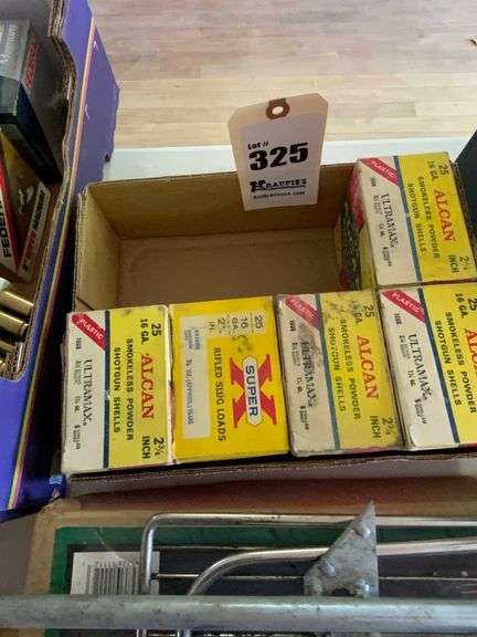 4 Full Boxes, 1 Partial Box - 16 Gauge Shells - Kraupie's Real Estate ...