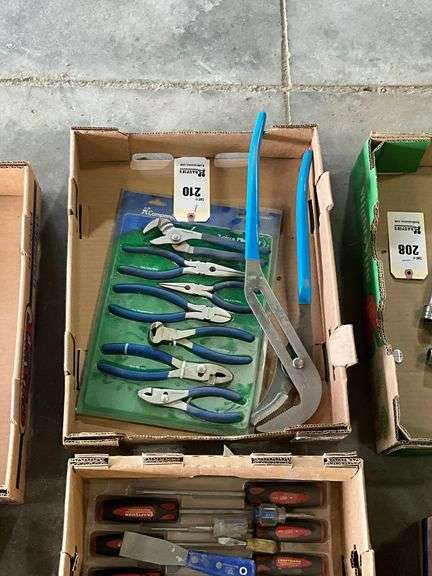 New Pliers, Big Channel Locks - Kraupie's Real Estate & Auctioneers