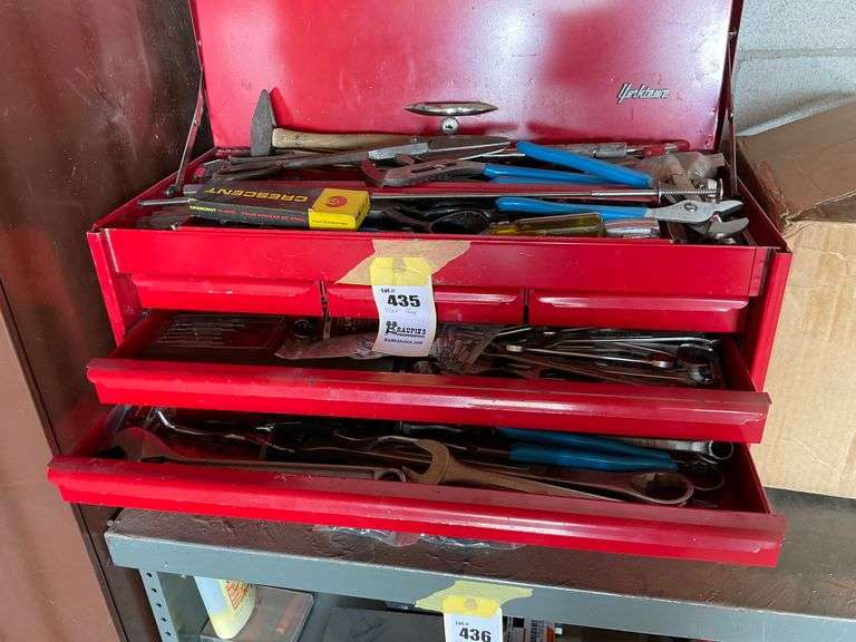 Yorktown Table Top Tool Boxes Loaded! Very full! - Kraupie's Real ...