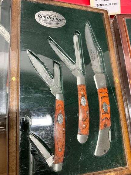 3 Remington Boxed Sets of Pocket Knives. NIB - Kraupie's Real Estate ...