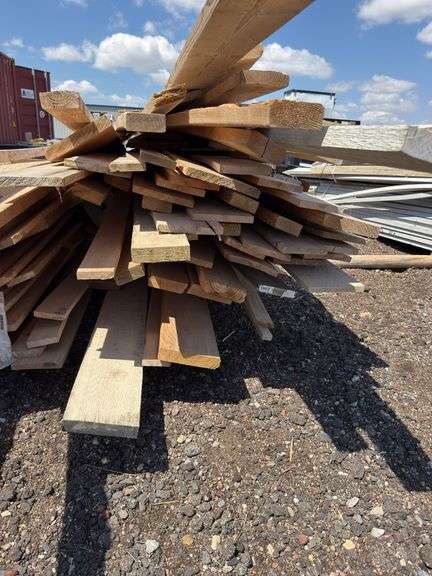Bundle of Misc. Dimensional Lumber - Kraupie's Real Estate & Auctioneers
