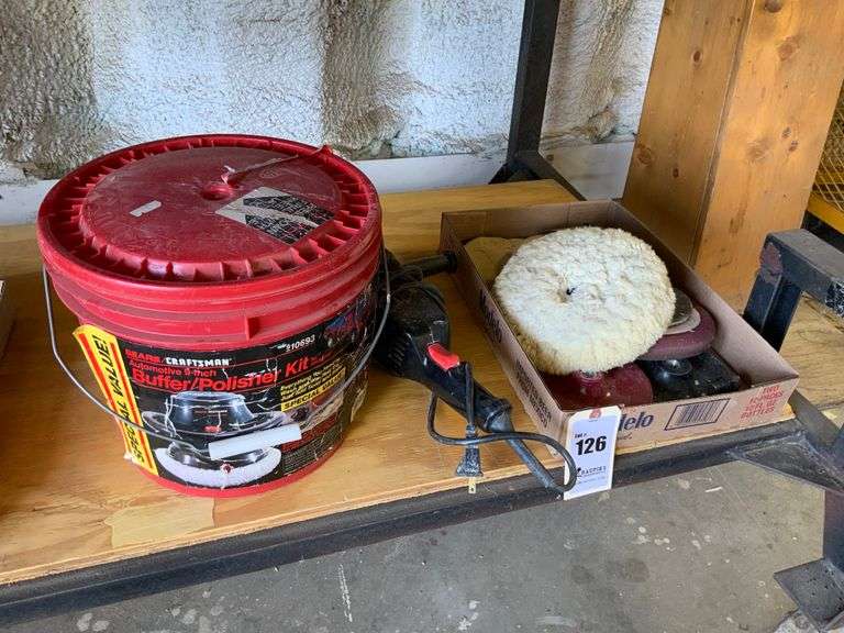 Right angle buffer with consumables - Kraupie's Real Estate & Auctioneers