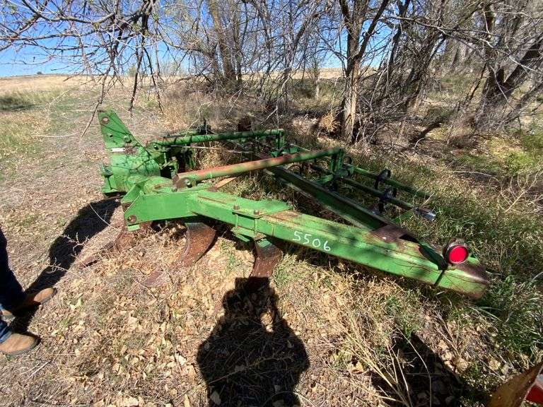 John Deere 5 shank, 3 point Subsoiler with S Tine Harrow attachment ...