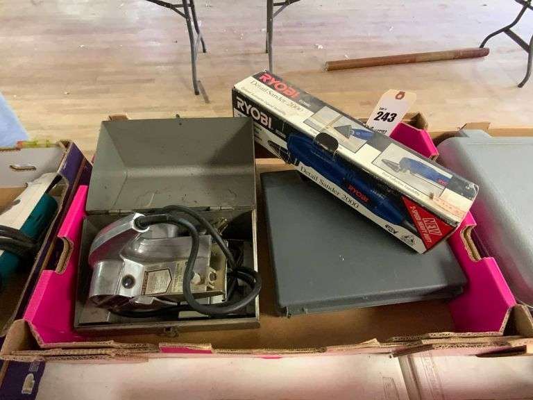 Ryobi Detail Sander, Porter Cable Power Block Plane, Weller Soldering ...